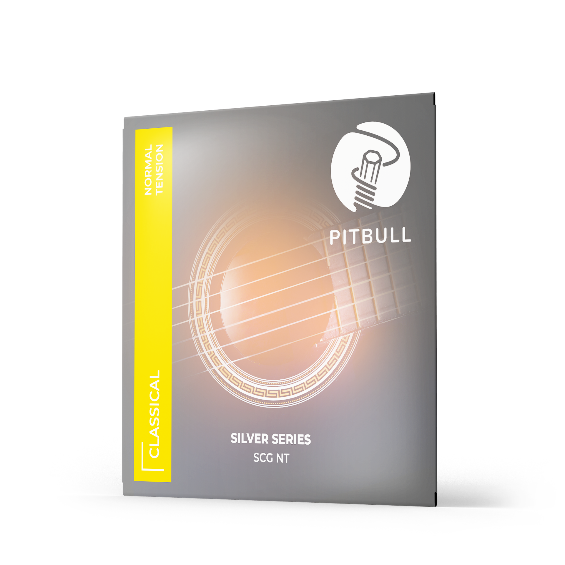 Pitbull Strings "Silver Series" Classical Guitar 6-String Normal Tensi ...